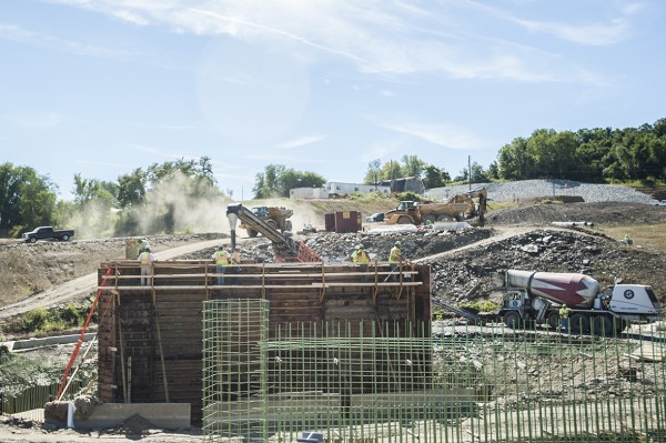 One Route 119 bridge project nears completion as another takes shape ...